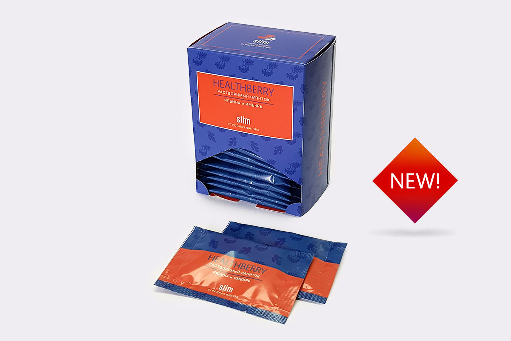 Растворимый напиток Healthberry SLIM, 14 саше :: Healthberry ...